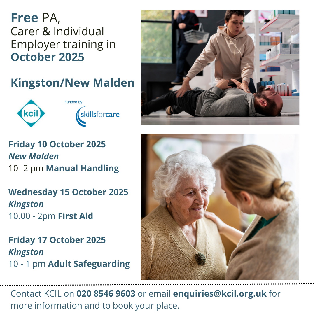 New October – December 2025 training dates in Kingston, New Malden ...